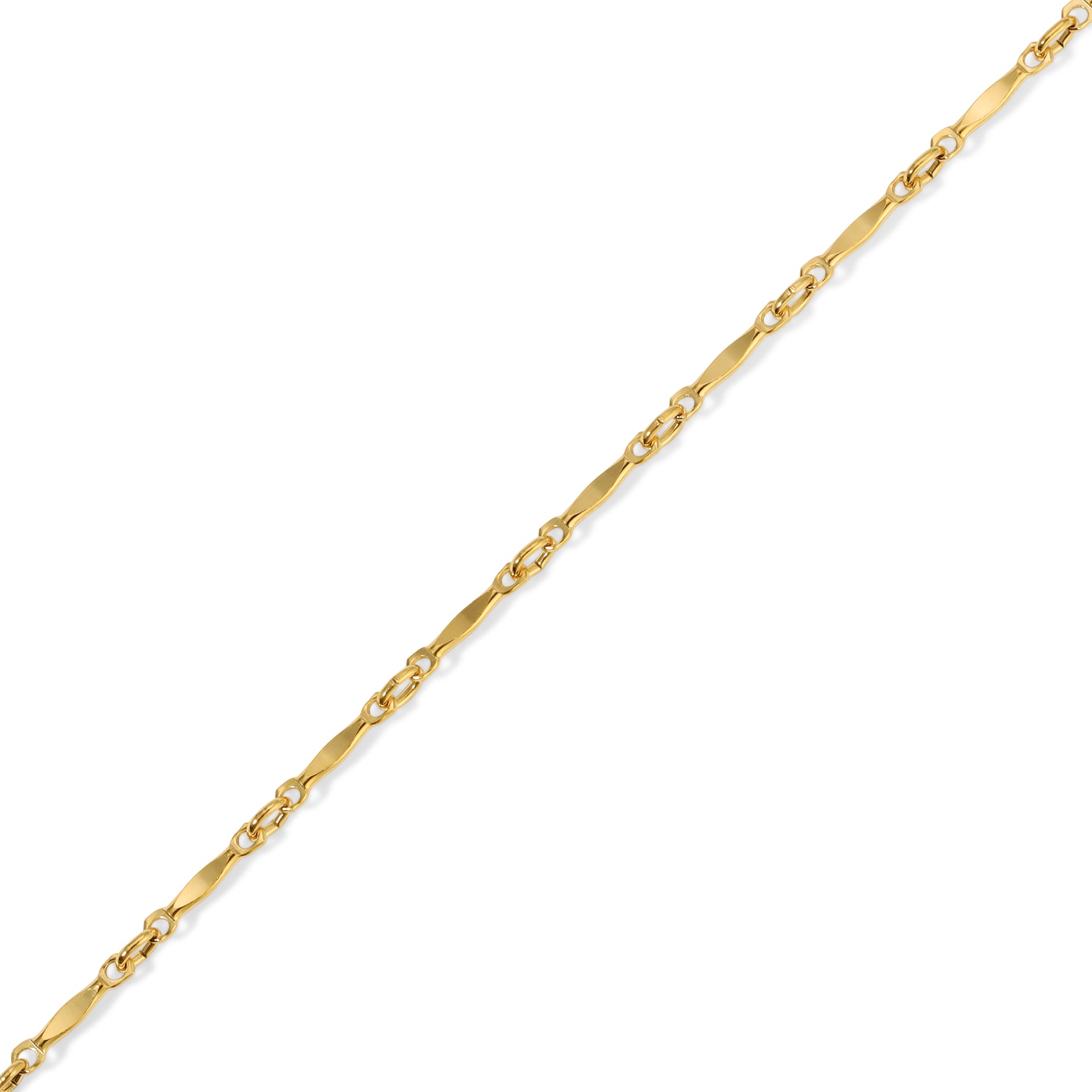 Dapped Bar Chain – Timeless Luxury LA